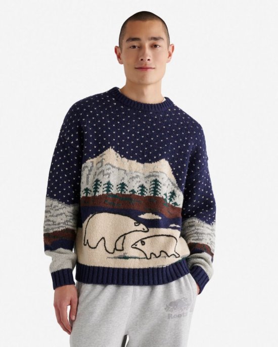 Roots Nordic Landscape Crew - MULTI , Roots Canada Shop - roots--canada.com