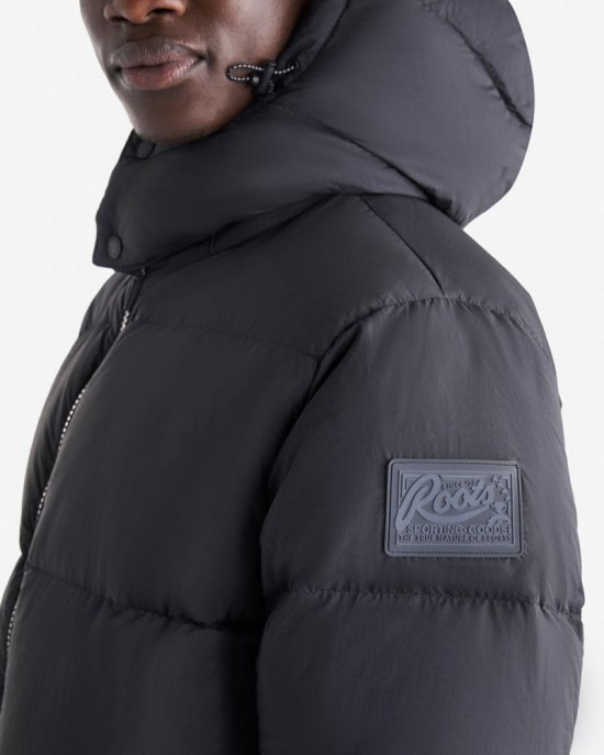 Roots Down Puffer Jacket - BLACK , Roots Canada Shop - roots--canada.com
